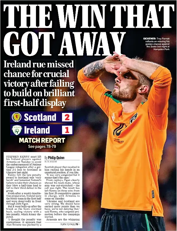 THE WIN THAT GOT AWAY - PressReader