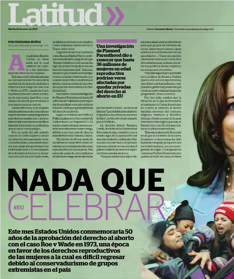 NADA QUE CELEBRAR - PressReader