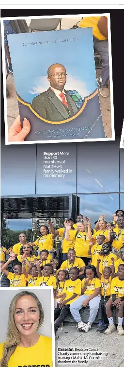 They carried Matthew in their hearts every step of the journey - PressReader