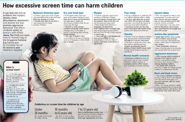 How excessive screen time can harm children - PressReader