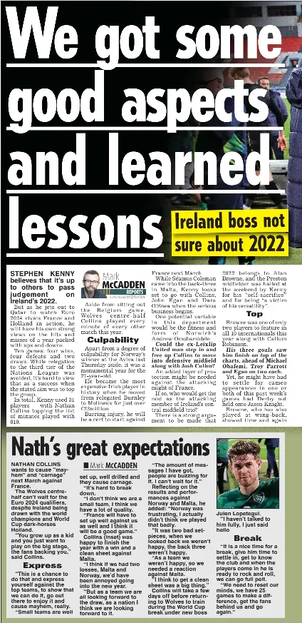 We got some good aspects and learned lessons - PressReader