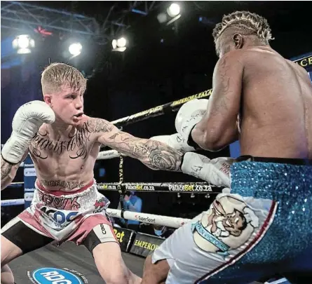 Knapp out to prove his mettle in IBO title fight - PressReader