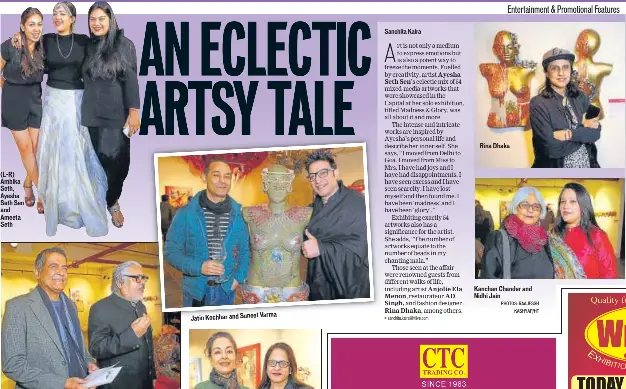 AN ECLECTIC ARTSY TALE - PressReader