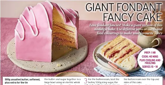 GIANT FONDANT FANCY CAKE - PressReader