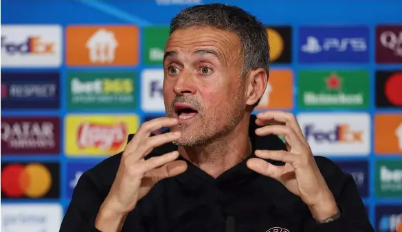 Luis Enrique avant Bayern-PSG : «On s’est compliqué la tâche tout seuls» - PressReader