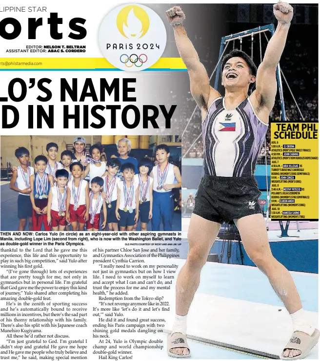 YULO’S NAME ETCHED IN HISTORY - PressReader