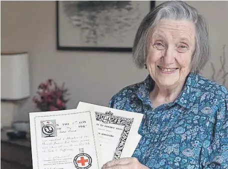 Volunteer’s ‘devoted service’ to Red Cross is honoured - PressReader