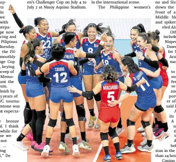 ALAS PILIPINAS’ BRONZE BEST PH FINISH YET IN AVC - PressReader