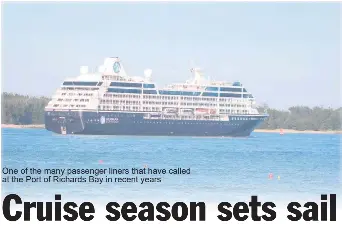 Cruise season sets sail - PressReader