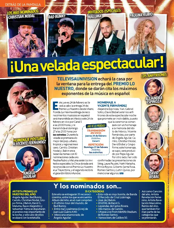 ¡Una velada espectacul­ar! - PressReader