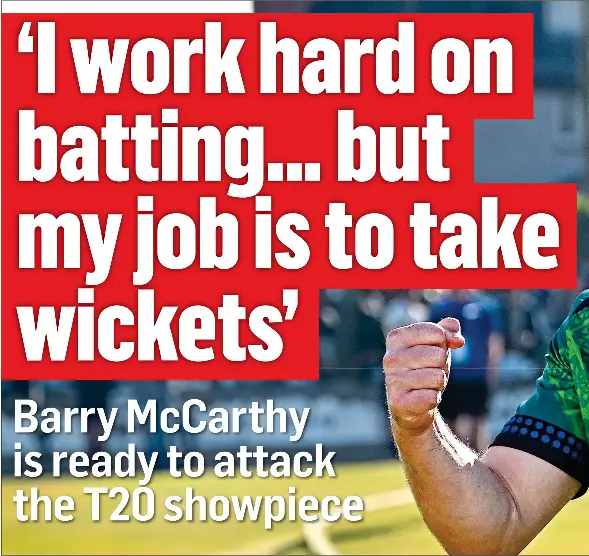 ‘I work hard on batting... but my job is to take wickets’ - PressReader
