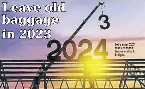 Leave old baggage in 2023 - PressReader