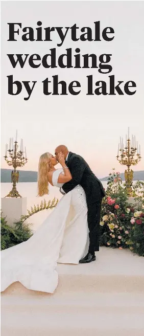 Fairytale wedding by the lake | Herald on Sunday | PressReade­r