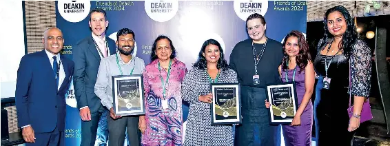 Deakin University Australia celebrated its annual Friends of Deakin Awards - PressReader