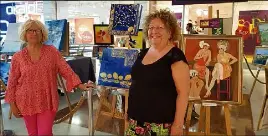 Myriam et ses amies peintres sont de retour au Centre Mayol - PressReader