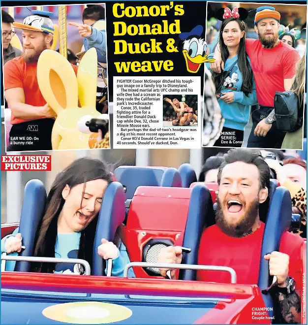 Conor’s Donald Duck & weave - PressReader