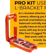 PRO KIT USE AN L-BRACKET FOR BALANCE - PressReader