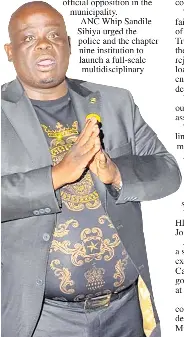 Jozini mayor and exco axed - PressReader