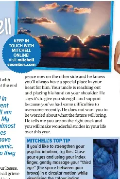 Australia’s most gifted medium MITCHELL COOMBES is here to help! - PressReader