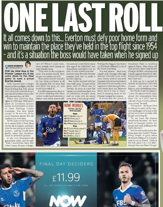 ONE LAST ROLL OF THE DYCHE - PressReader