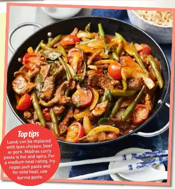 LAMB MADRAS STIR FRY - PressReader