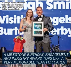 Award proves care manager Ashleigh is an ‘angel on earth’ - PressReader
