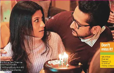 KONKANA SEN ON SURVIVING THE STORM IN ‘MUMBAI DIARIES’ - PressReader