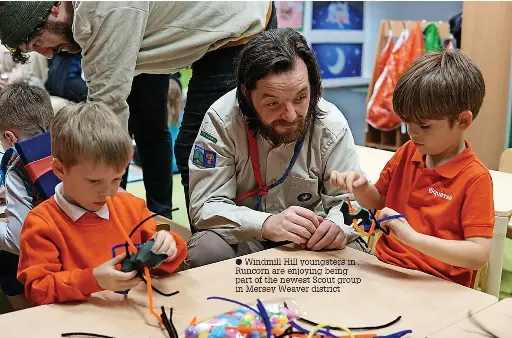 Youngsters thriving at new scout group - PressReader