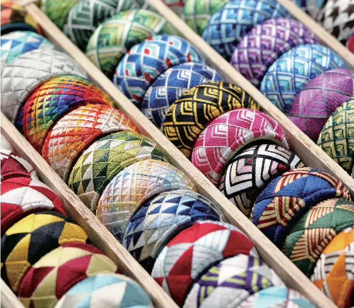 Kaga thimbles make return with modern motifs - PressReader