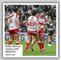 Storton had key derby role - Peters - PressReader