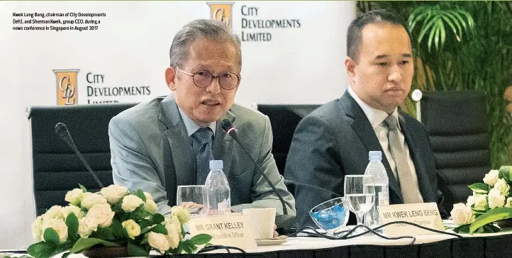 Generation­al shift at City Developmen­ts - PressReader