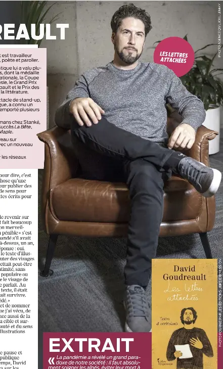 LES LETTRES DE DAVID GOUDREAULT - PressReader