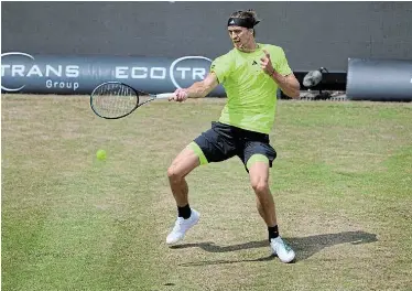 Big-serving Zverev powers into Halle Open second round - PressReader