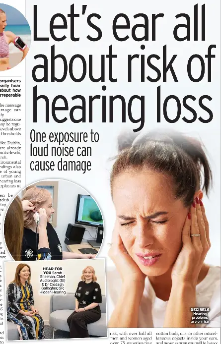 Let’s ear all about risk of hearing loss - PressReader