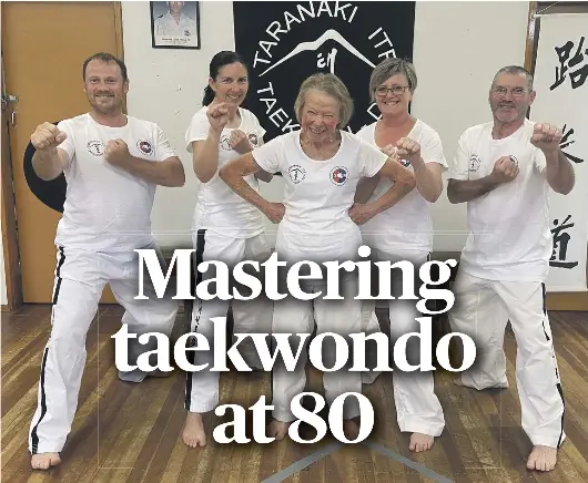 Mastering taekwondo at 80 - PressReader