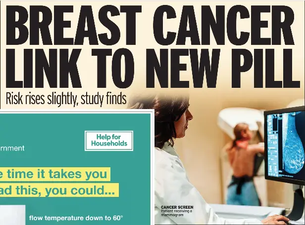 BREAST CANCER LINK TO NEW PILL - PressReader