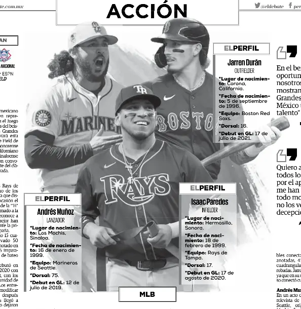 México estará presente en el All Star Game - PressReader