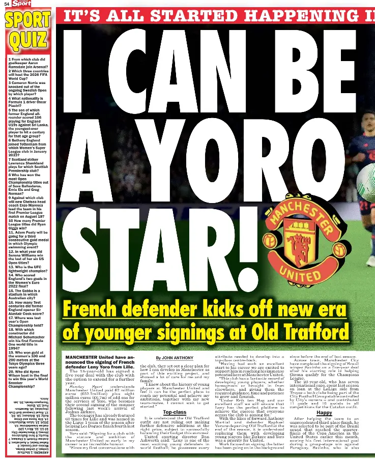 I CAN BE A YORO STAR! - PressReader