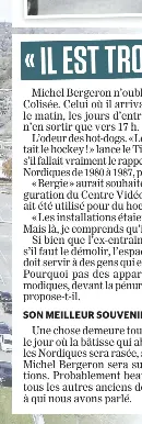« IL EST TROP TARD », REGRETTE MICHEL BERGERON - PressReader