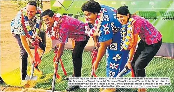 World-class facility Hotel group begins work on Tanoa Sports Centre ...