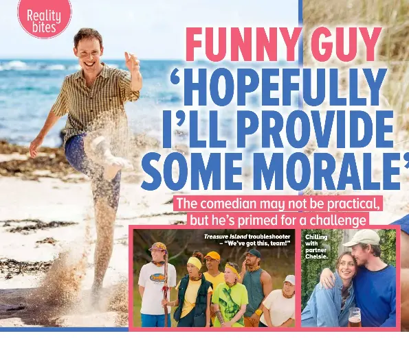 FUNNY GUY ‘HOPEFULLY I’LL PROVIDE SOME MORALE’ - PressReader
