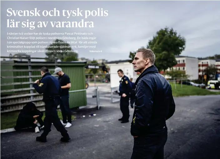 Svensk och tysk polis lär sig av varandra - PressReader