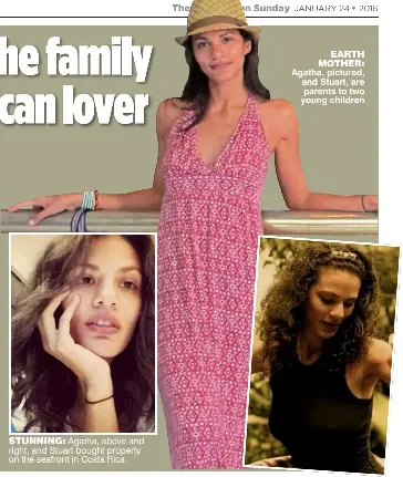 Stuart Townsend gets in the family way with ‘secret’ Costa Rican lover ...