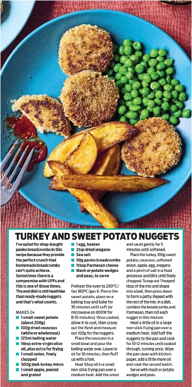 TURKEY AND SWEET POTATO NUGGETS - PressReader