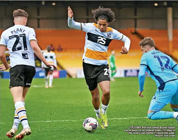 DIPEPA AT THE DOUBLE TO AID ENGLAND’S QUALIFICAT­ION BID - PressReader