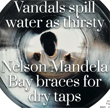 Vandals spill water as thirsty - PressReader