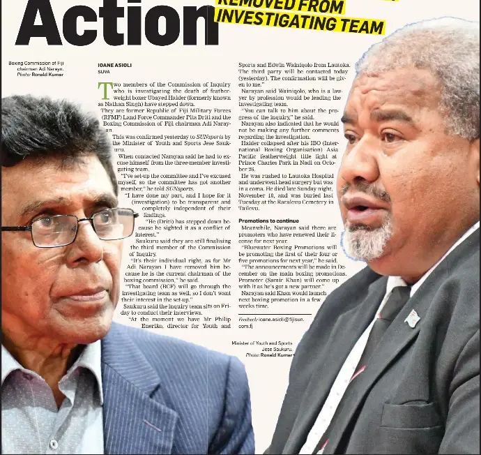 Minister Takes Action - PressReader