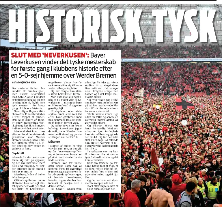 HISTORISK TYSKMESTER - PressReader