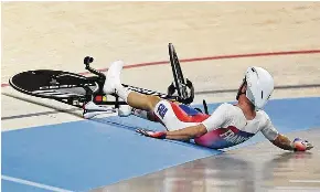 Crowd soothes omnium champ Thomas’ pain - PressReader