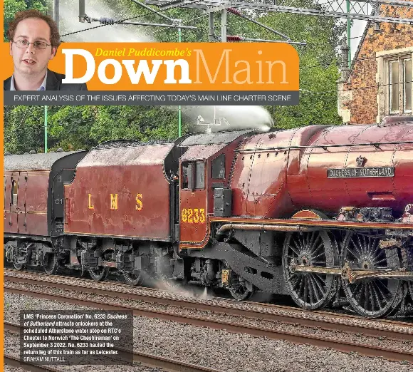 Heatwave continues to affect main line steam - PressReader